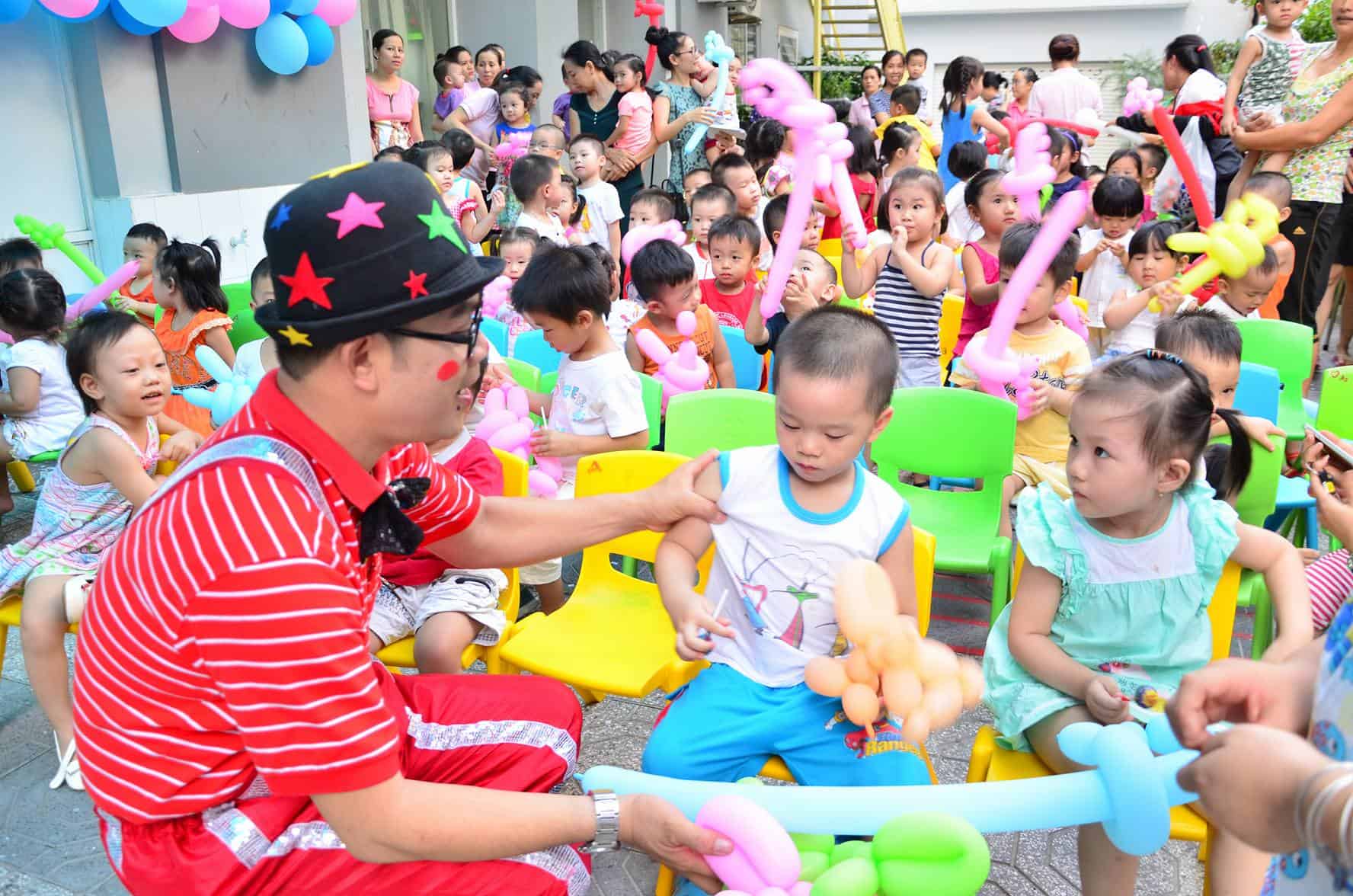 Nghệ thuật làm bóng tạo hình - Chú hề bóng vui nhộn - GO Party